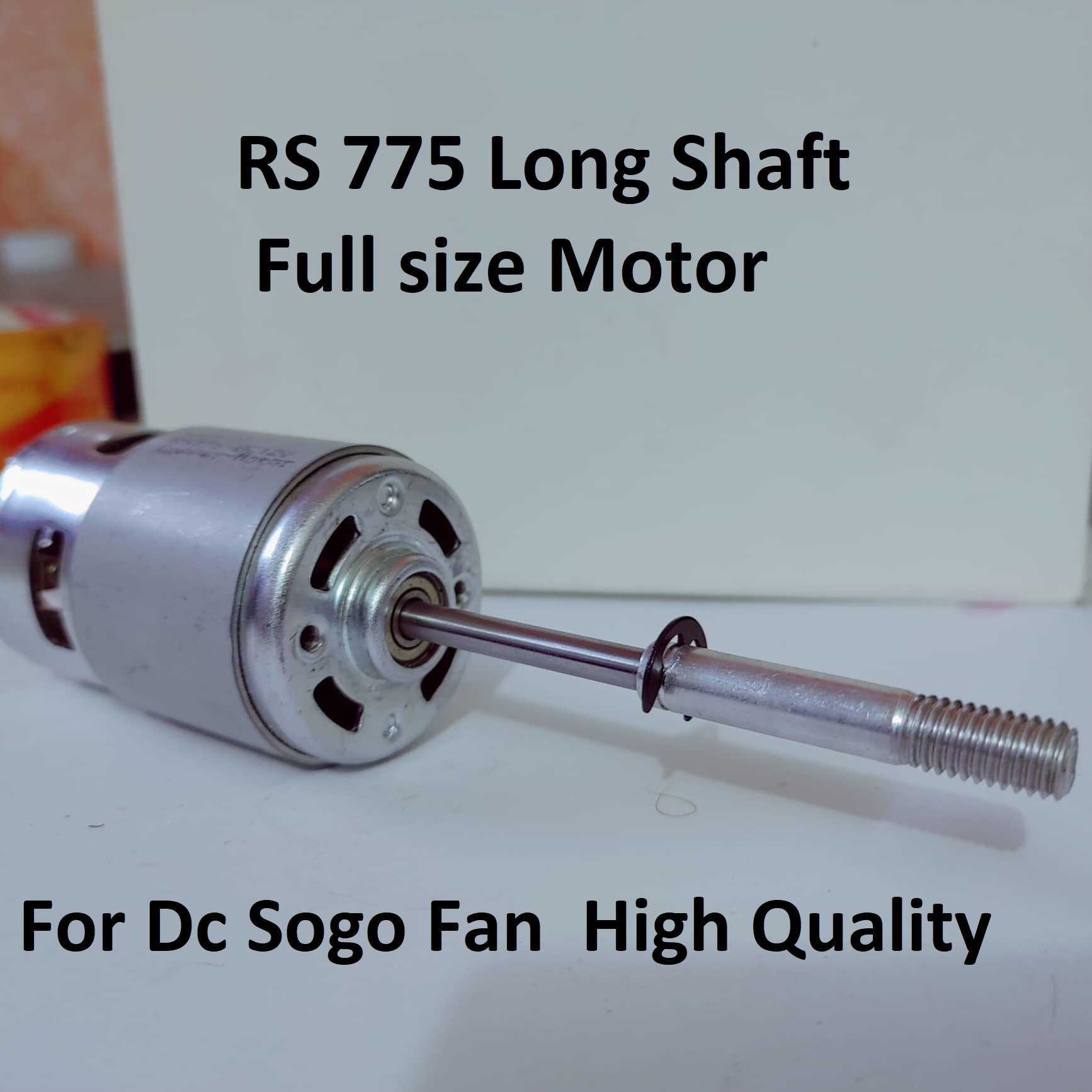 DC RS 775 long shaft motor for dc fan 12v dc motor - dc fan motor ...