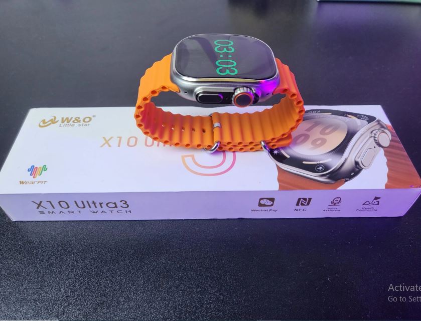 X10 Ultra 3 Smartwatch 2.02" HD Curved Screen - Bluetooth Call - New ...