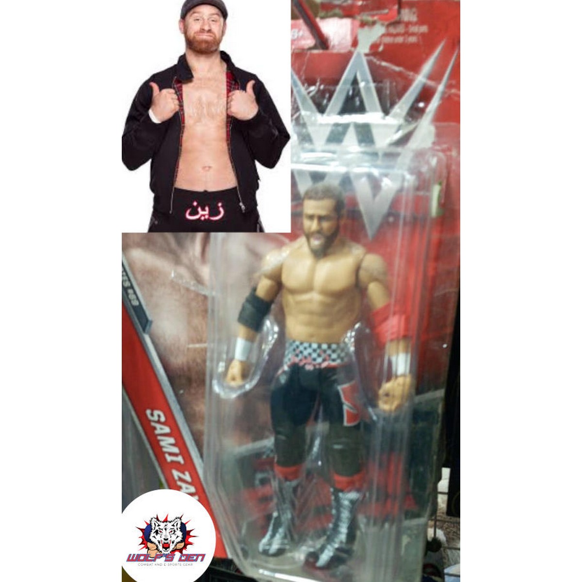 Wwe Sami Zayn Action Figure Sami Zayn WWE Ultimate Edition Figure