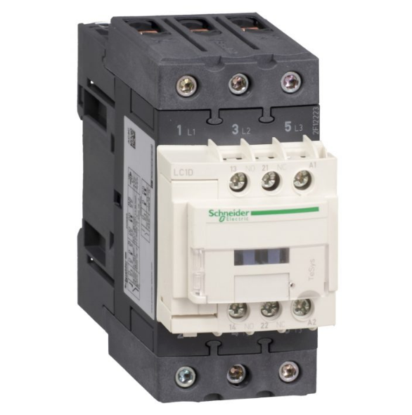 Schneider TeSys D Magnetic Contactor 3 pole (LC1D65A) 65 Amp | Daraz.pk