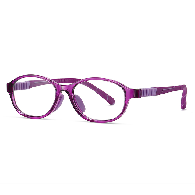 AIMISUV Kids Computer Glasses Flexible Silicone Hyperopia Eyewear Frame ...