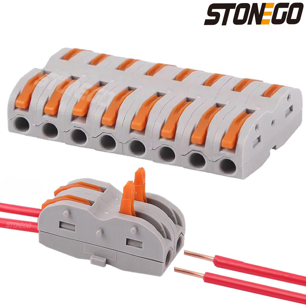 Mini Fast Wire Connector 2Pin 4Pin Spliceable Hard Wire Direct ...