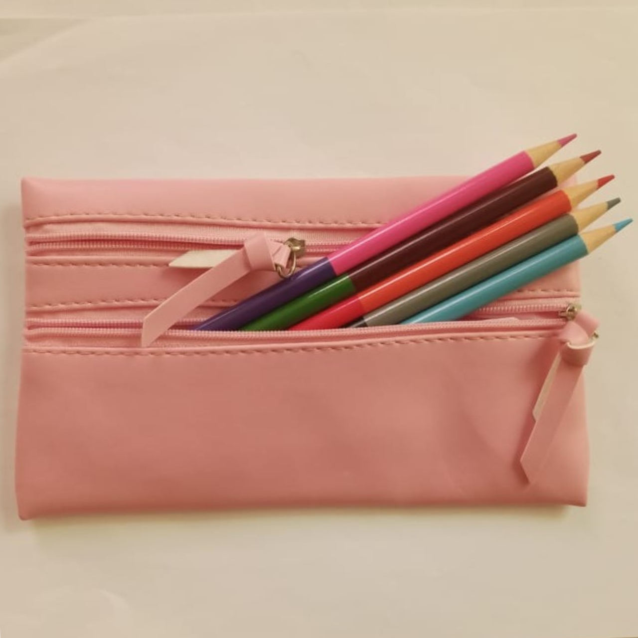 Kawaii Leather Pencil Case School Office Student Kids Pencil Cases Pen ...