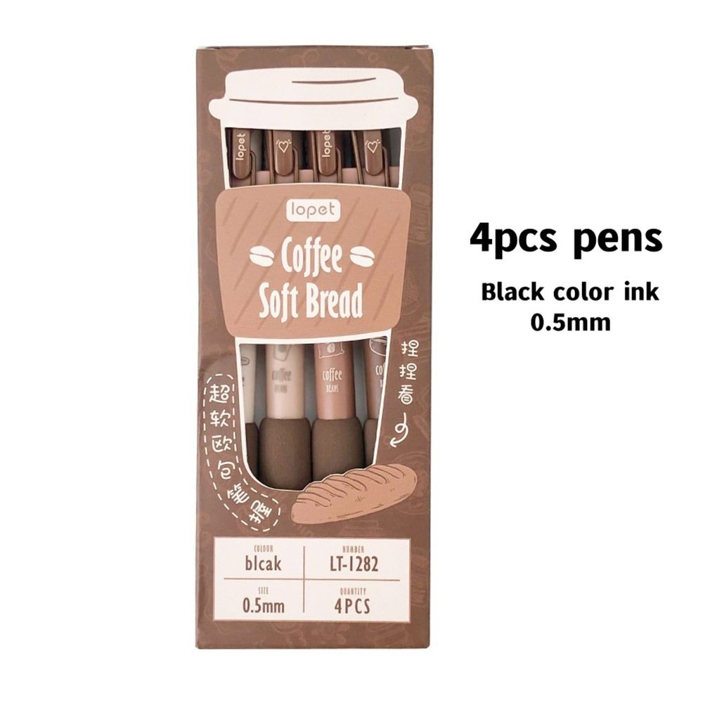 4PCS Office School Supplies Creative Stationery For Writing Black Color ...