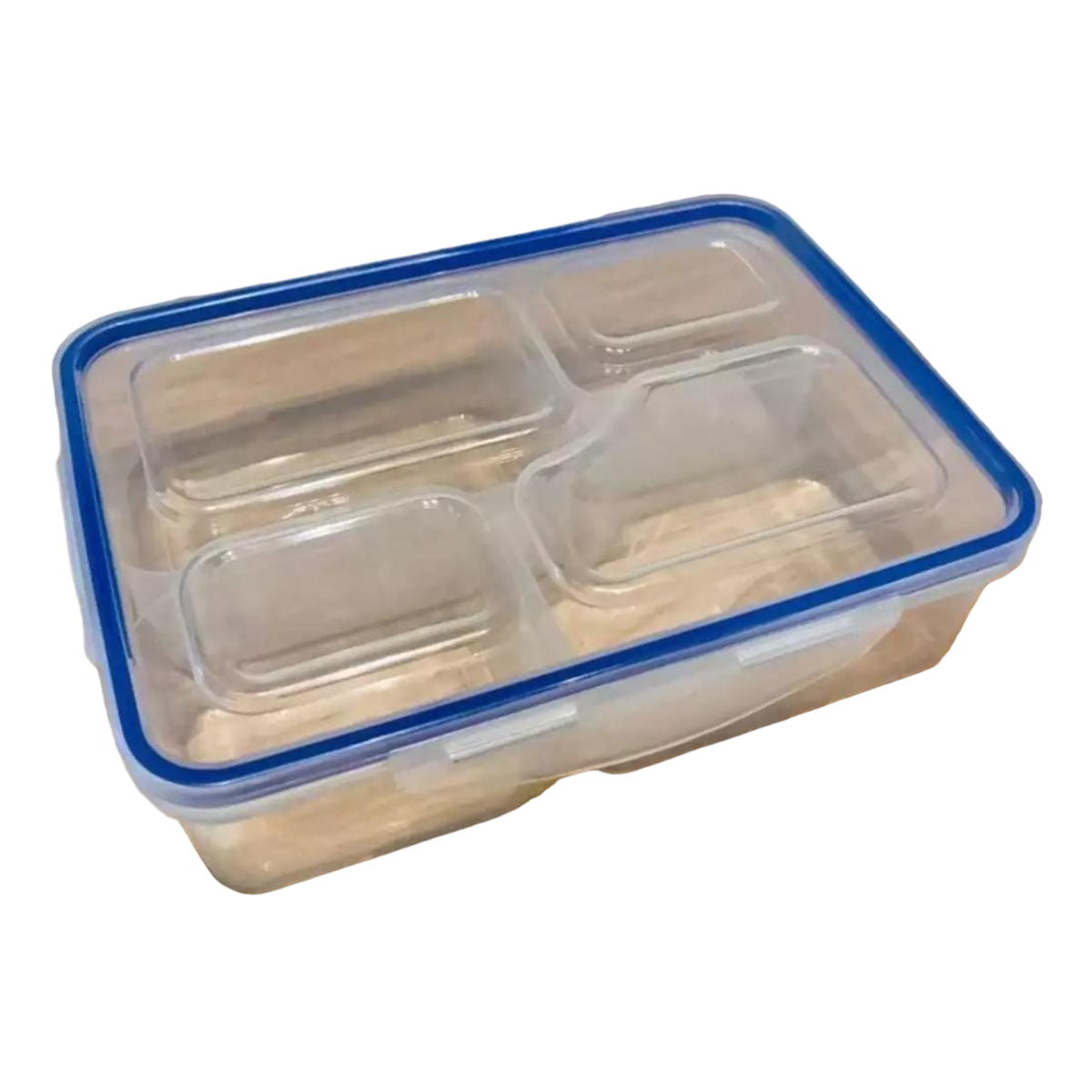 Taste Time Multi Purpose 4 Compartments Box (Airtight) For Dry Fruits ...