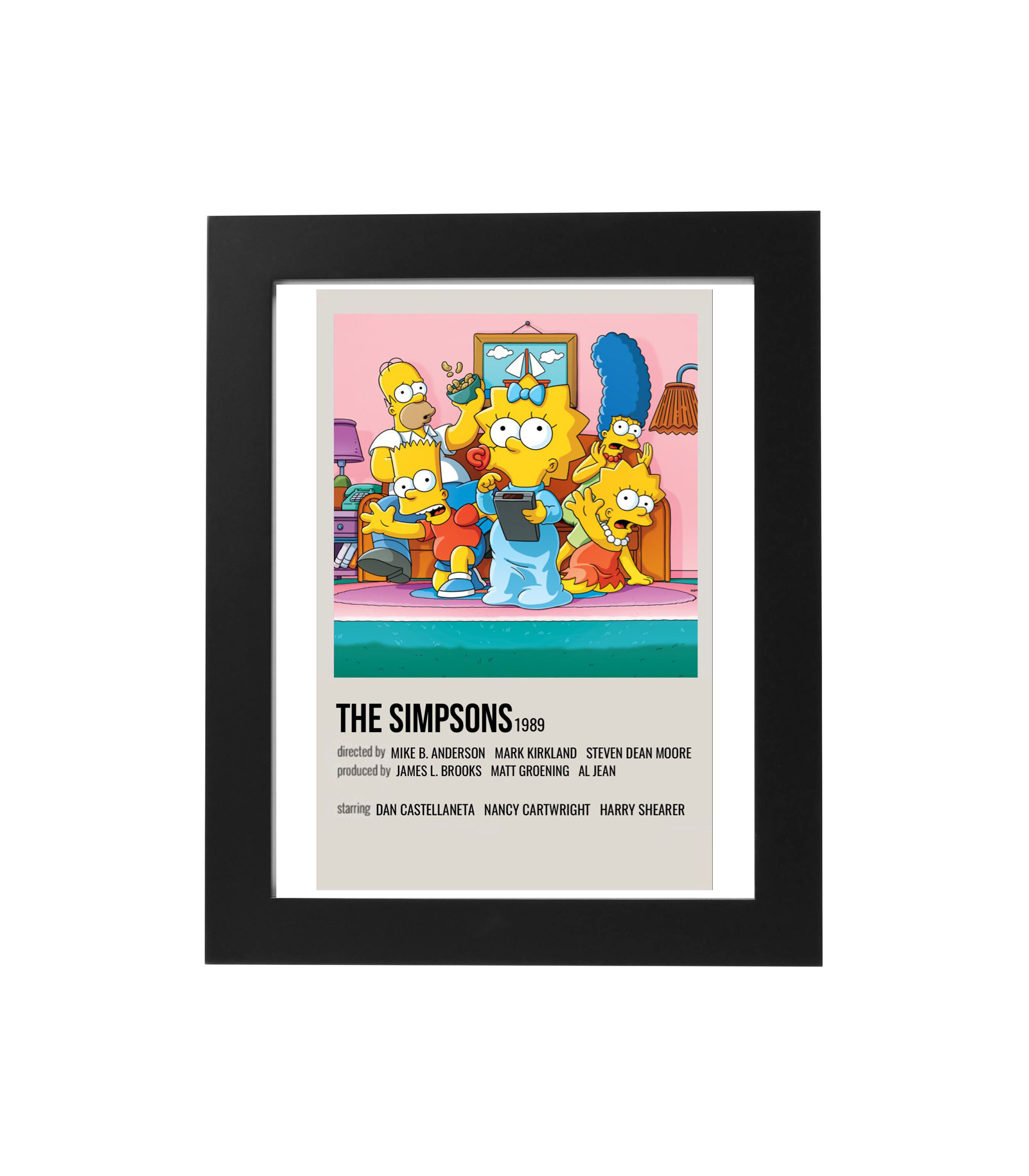 The Simpsons Futurama Bart Simpson TV Show Posters Vinyl Paper Quotes ...