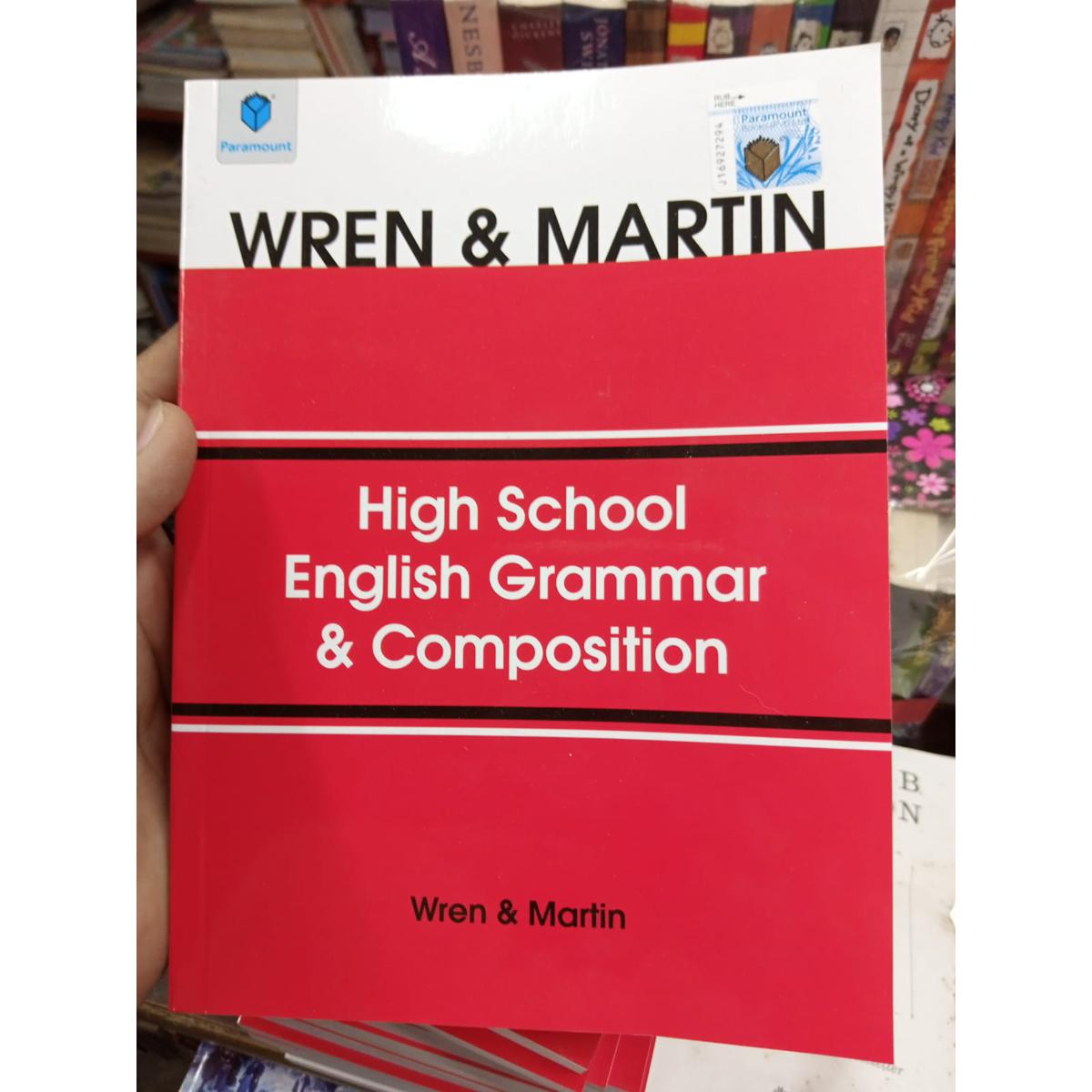 High School English Grammar and Composition by Wren and Martin | Daraz.pk