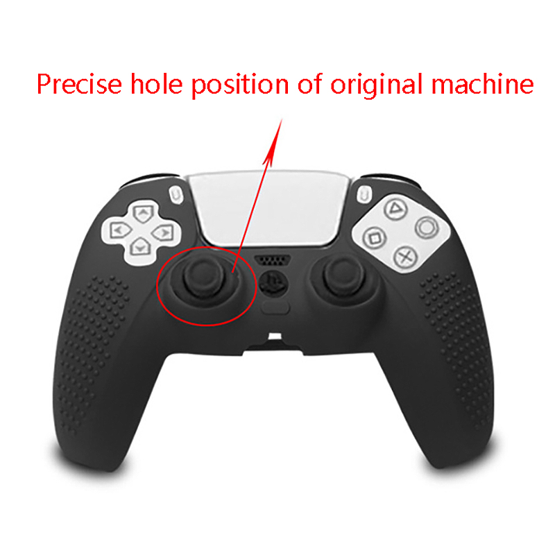 for PS5 Game Controller Silicone Protective Cover for PS5 Non-Slip ...