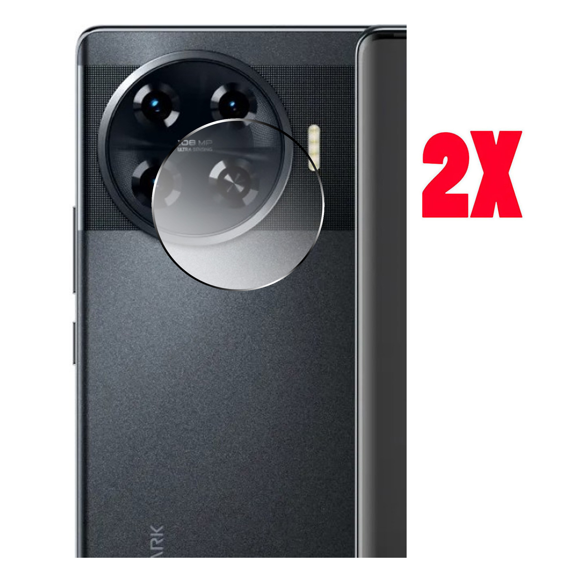 Tecno Spark 20 Pro Plus Back Rear Camera Protector 9H Gorilla Flexible ...