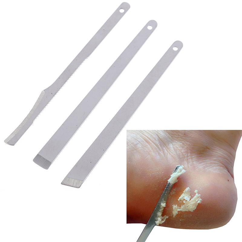 3Pc Manicure Pedicure Tools Toe Nail Shaver Nail Clipper Dead Skin ...