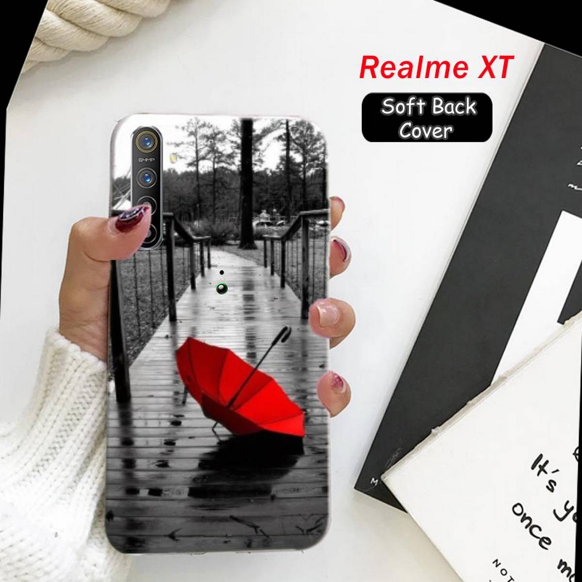 Realme_XT Mobile Cover - Rain Soft Case Cover for Realme_XT | Daraz.pk