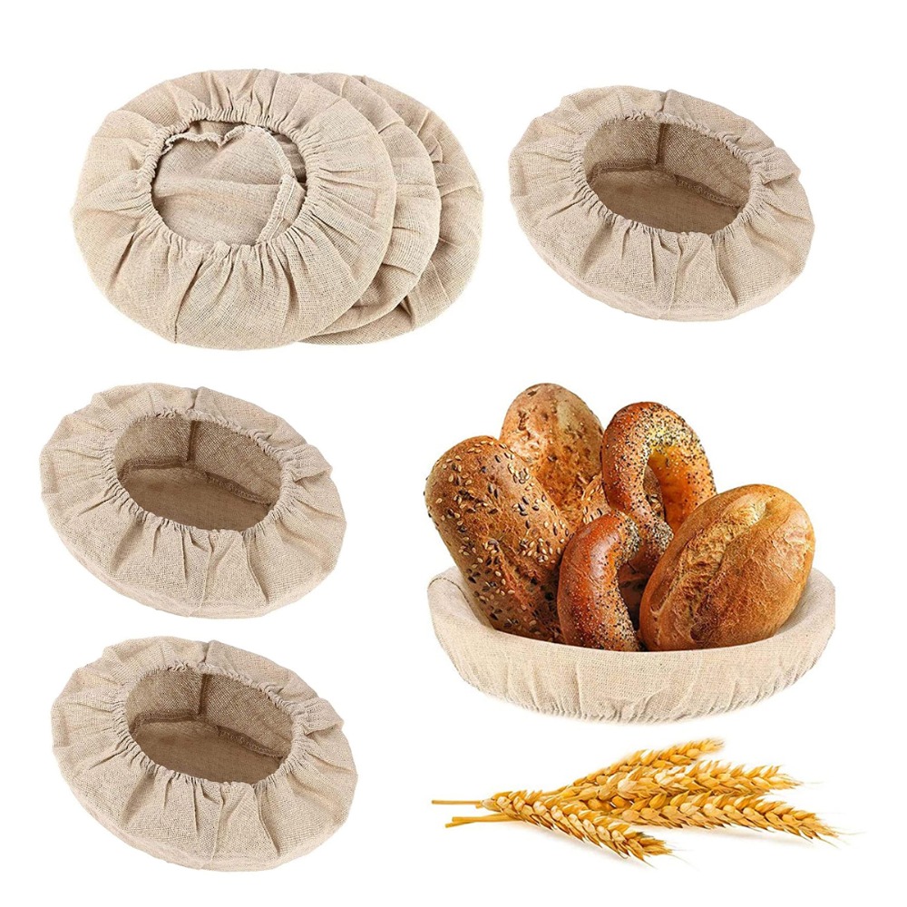 Fermented Linen Cloth Cover Rattan Bread Proofing Basket Cloth Liner ...