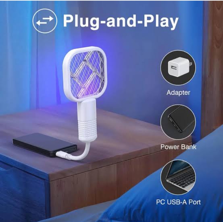 Portable USB Electric Mosquito Killer Rocket – Mini Night Lamp Bug ...