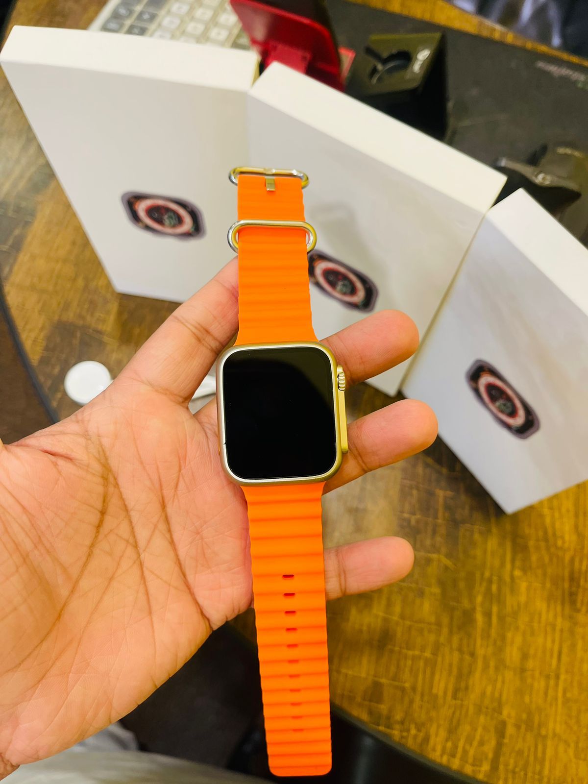 U8 ULTRA APPLE LOGO SMARTWATCH | Daraz.pk