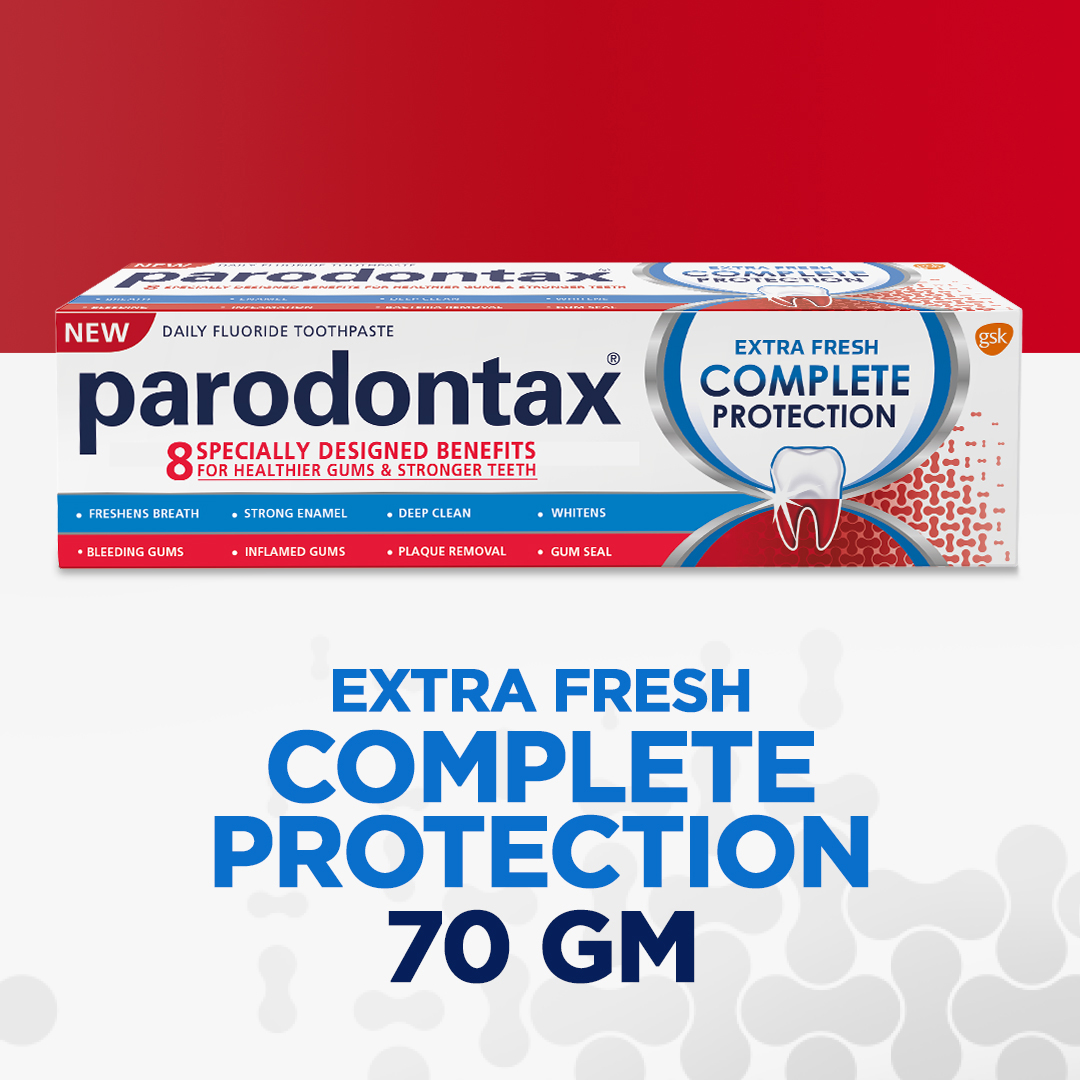 Parodontax Complete Protection Toothpaste 70gm | Daraz.pk