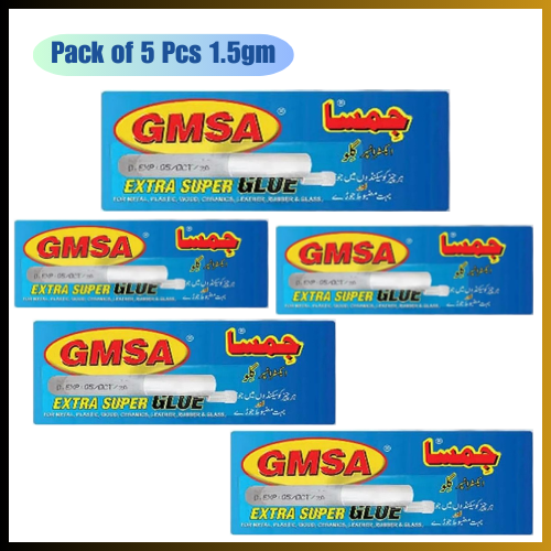GMSA ELFY SUPER GLUE (1.5gm) Pack | Very Strong Elfy | GMSA Stronger |GMSA Extra Super Glue ...