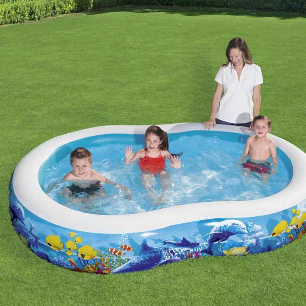 8'7"X 62"X 18" Summer Set Pool Blow up Pool for Adults, Swimming Pool ...