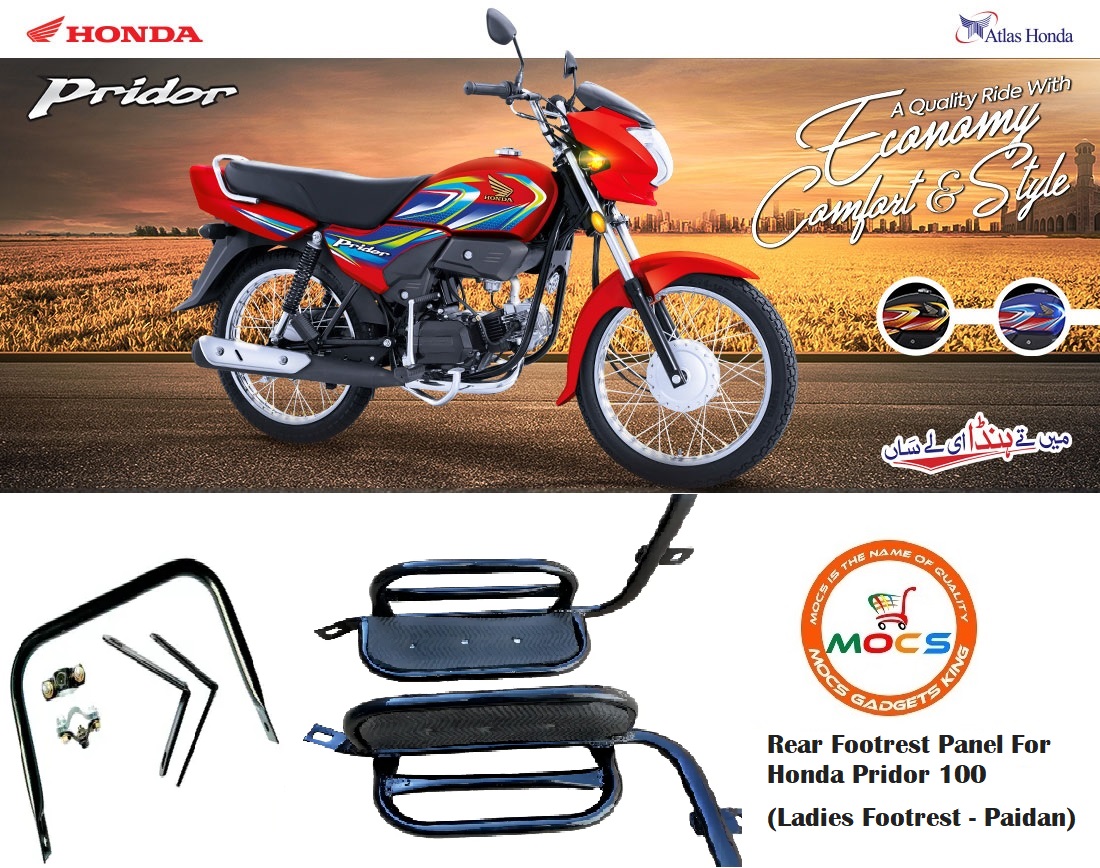 3-PCS Set Of Motorcycle Rear Footrest Panel For Honda Pridor 100 ...