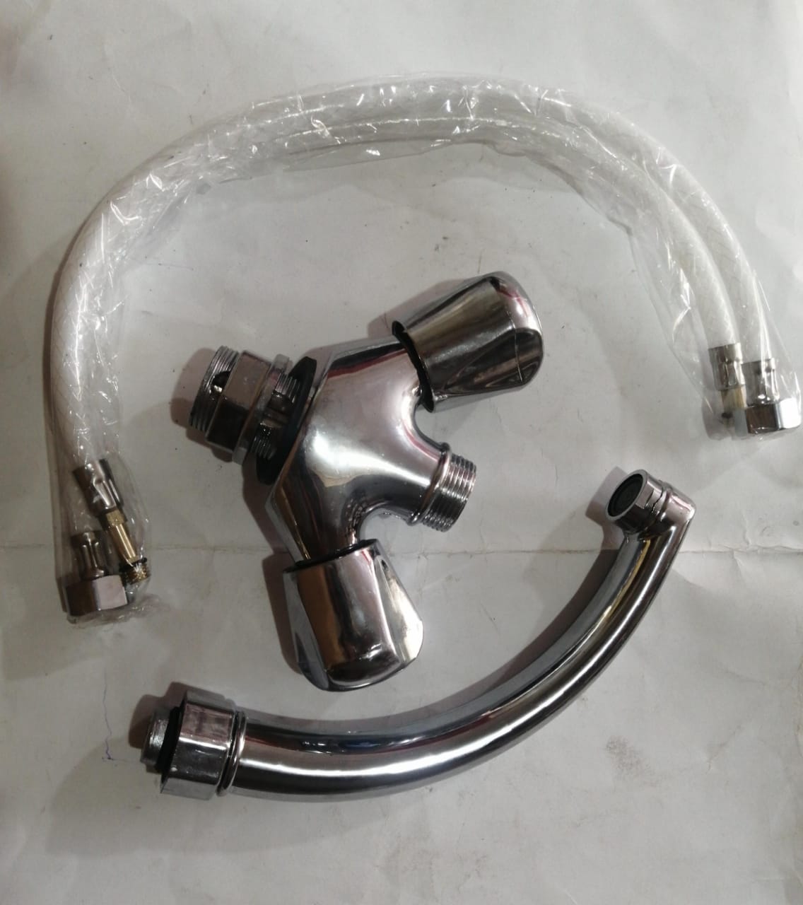 PVC plastic Basin Mixer with Brass spindle | Daraz.pk