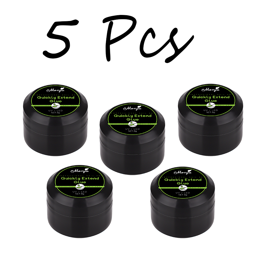 New Monja 8g Nail emi-olid tuck Drill Gel Extend Rhinetone oak Off Nail ...