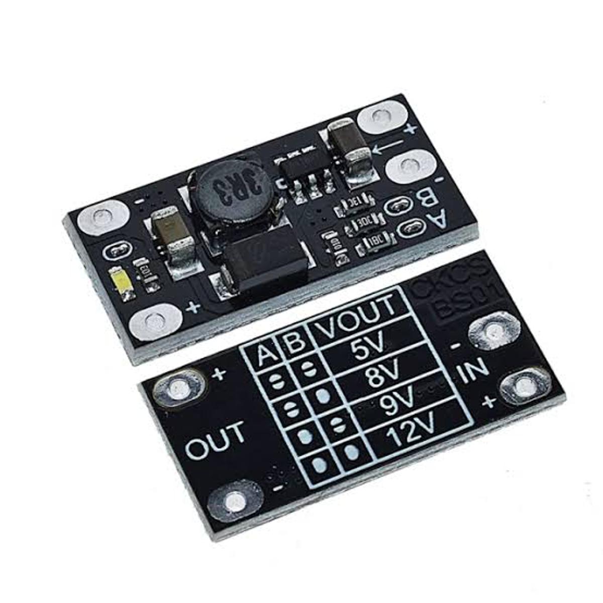 1 PCS Mini DC-DC Boost Step Up Converter Board Module 3.7V to 12V 9V 8V 5V Voltage Regulator ...