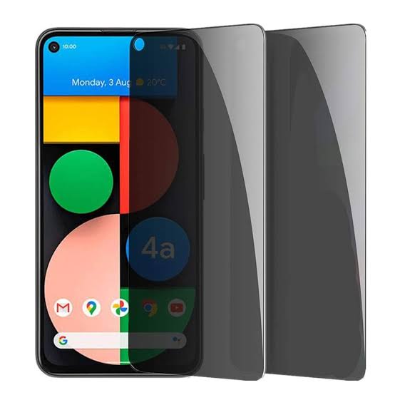 Google Pixel 4A 5G (6.2 inch) - Privacy Screen Protector, Tempered ...