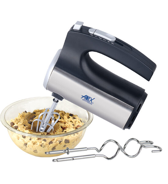 Anex AG-399 Deluxe Hand Mixer | Powerful and durable 5-speed hand mixer ...