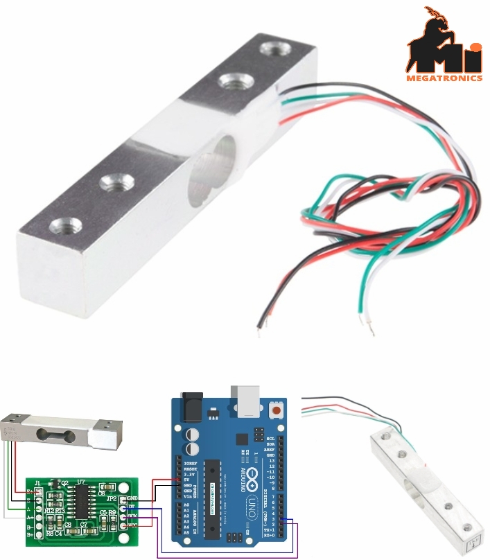 50kg CZL-611N Miniature load cell sensor electroni | Daraz.pk