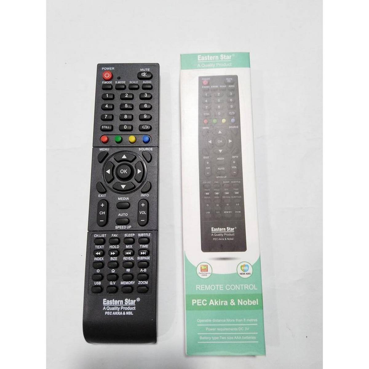 Akira & Nobel LCD & LED TV Universal Remote Work All model | Daraz.pk