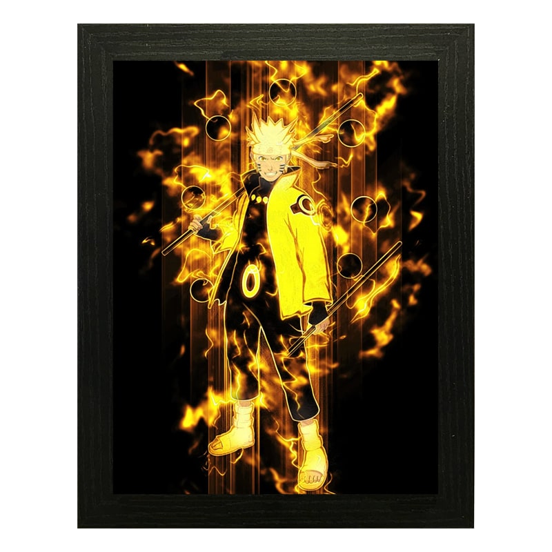 Naruto Anime Poster Frame, Framed Anime Naruto Posters - Raqeeq OFD163 ...