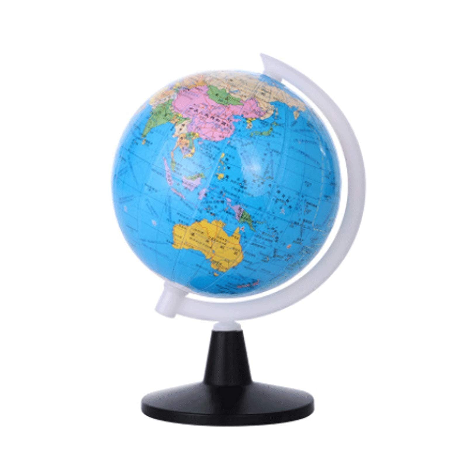 MTJ World Globe Rotating Map Earth with Stand Kids Geography ...