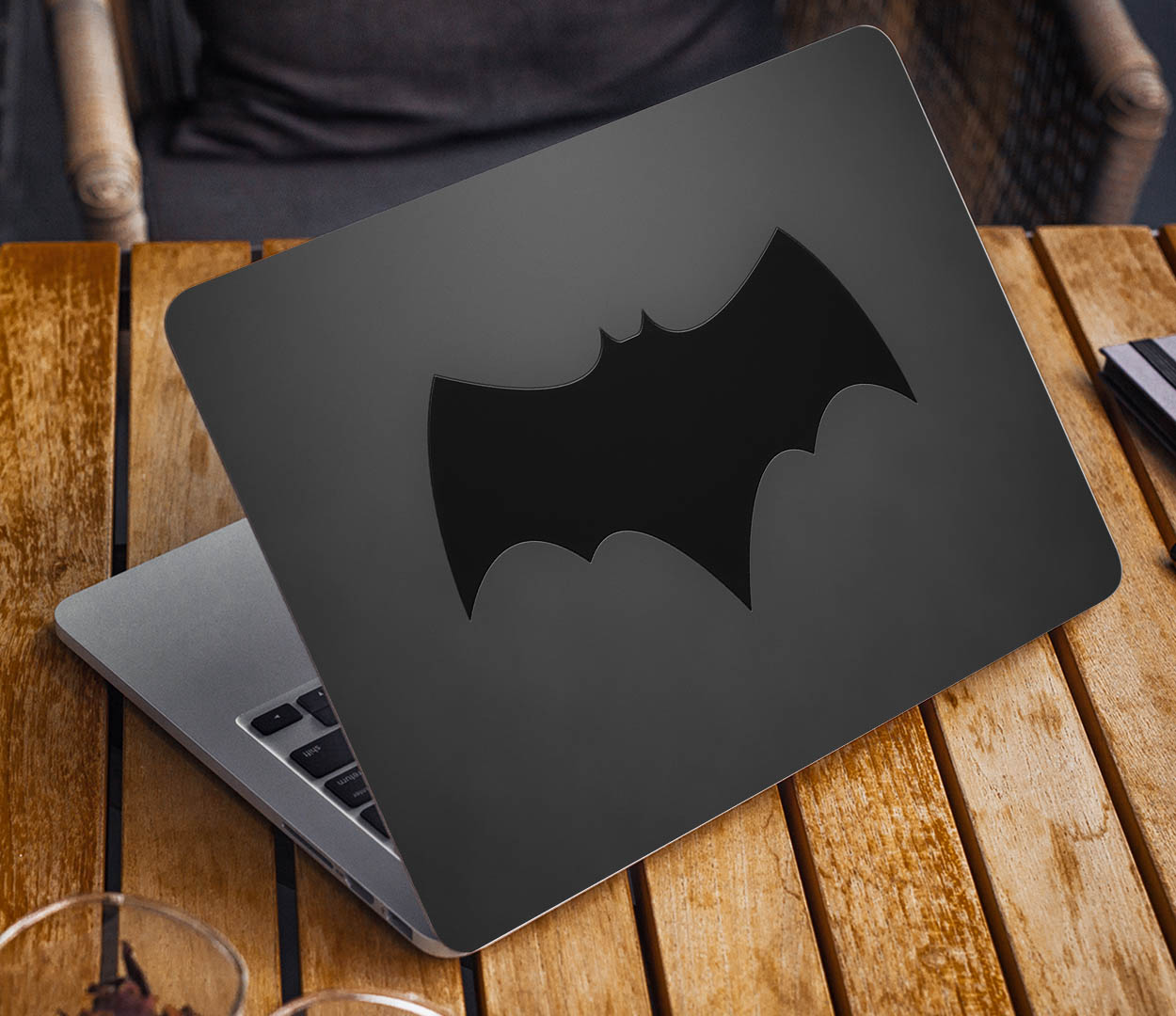 Batman Minimalism Logo Laptop Notebook Skin Sticker Cover Art Laptop ...