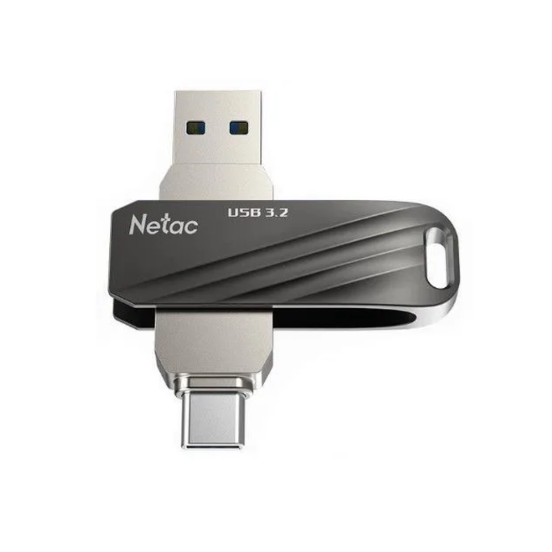 Netac US11 3.1 Dual Drive Type-C Otg USB (Metal Body) 32GB 5-Years ...