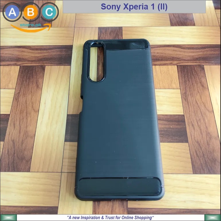 Sony Xperia 1 (III), Brushed Texture TPU Shockproof Back Cover for ...