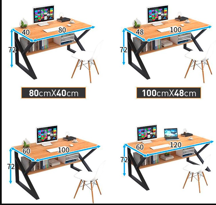 Computer desk desktop home office modern bedroom student small desk ...