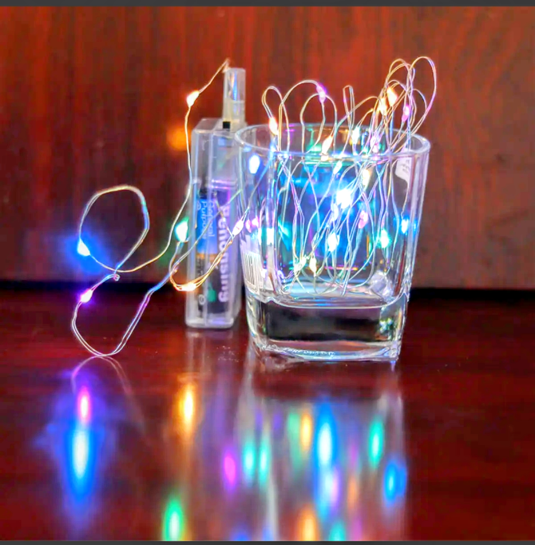 Chilli Milli 10Ft 30LEDs Mini Fairy Lights Battery Operated - String ...