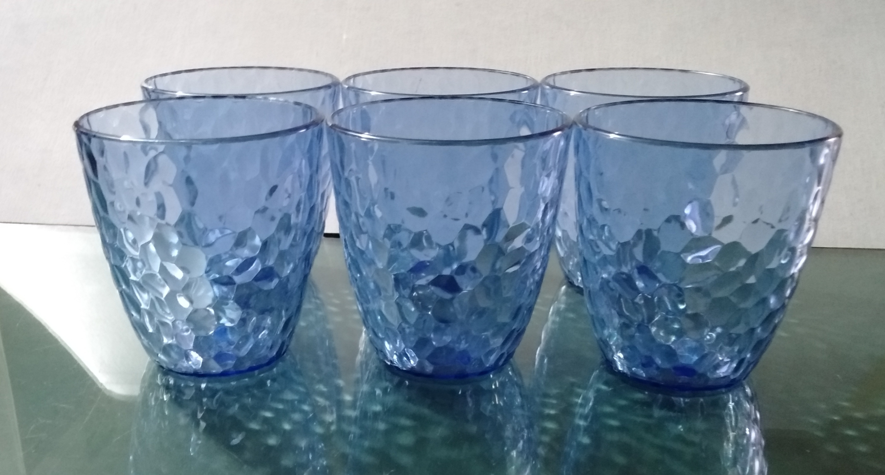 6Pcs Unbreakable Plastic Glass, Acrylic Glass, Water Glass, Milk Glass / Plastic Cup / Party Cup ...