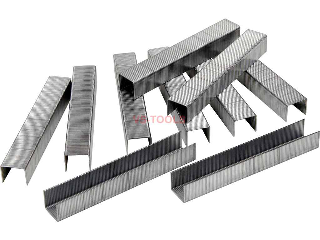 Tolsen 1000pcs Staple Gun Pins Tacker Staples Wire Refill (0.7 x 8 x ...