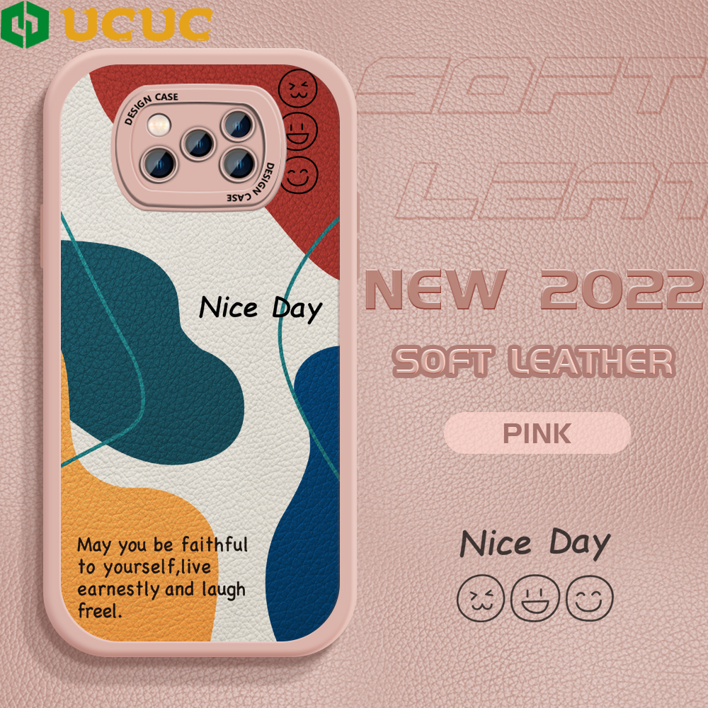 UCUC for Xiaomi Poco X3 / X3 Pro / Poco X3 NFC Back Cover Color Life ...