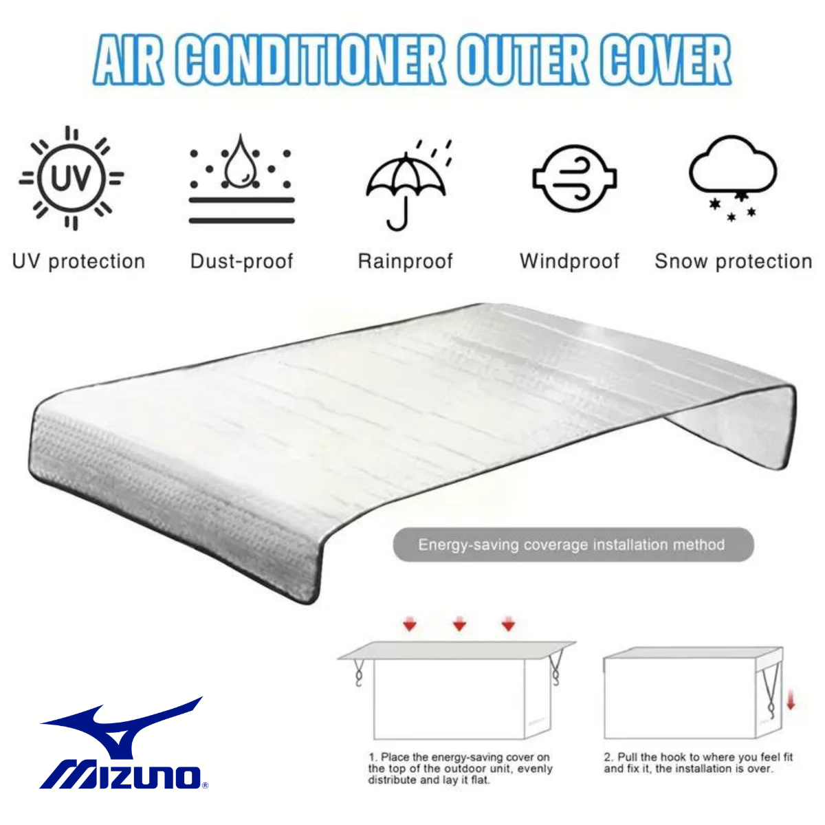 AC Protector Shield No-punching AC Protective Cover with Adjustable ...