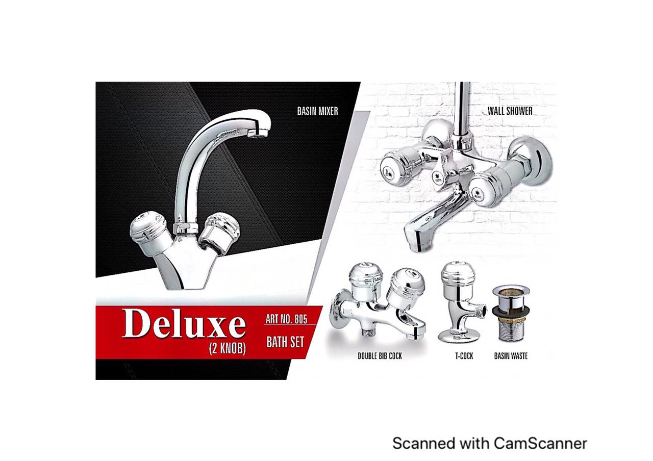 Deluxe 7 pieces Complete Bath Set Shower Set Wall Mounted 7 in 1 ...