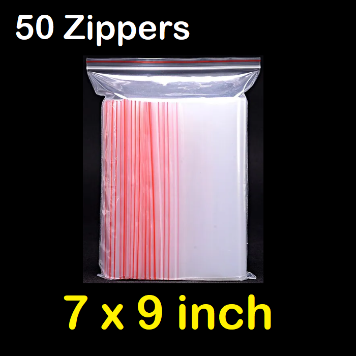 Zipper - zip lock airtight plastic shopper bag | Daraz.pk