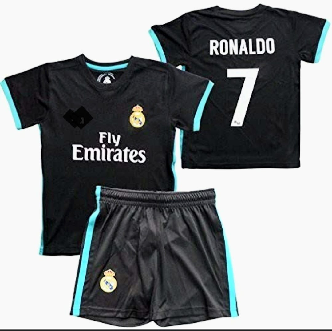 Original Ronaldo Full Kit for kids Real Madrid FC - Avaiable | Daraz.pk