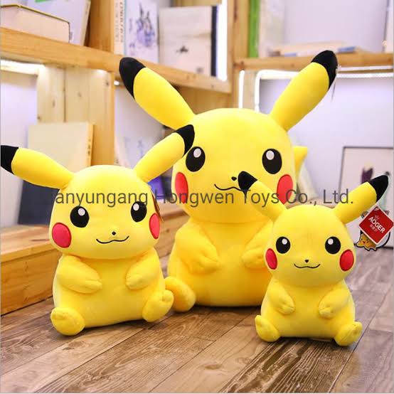 Pikachu Stuff Toy (12 inches) | Daraz.pk