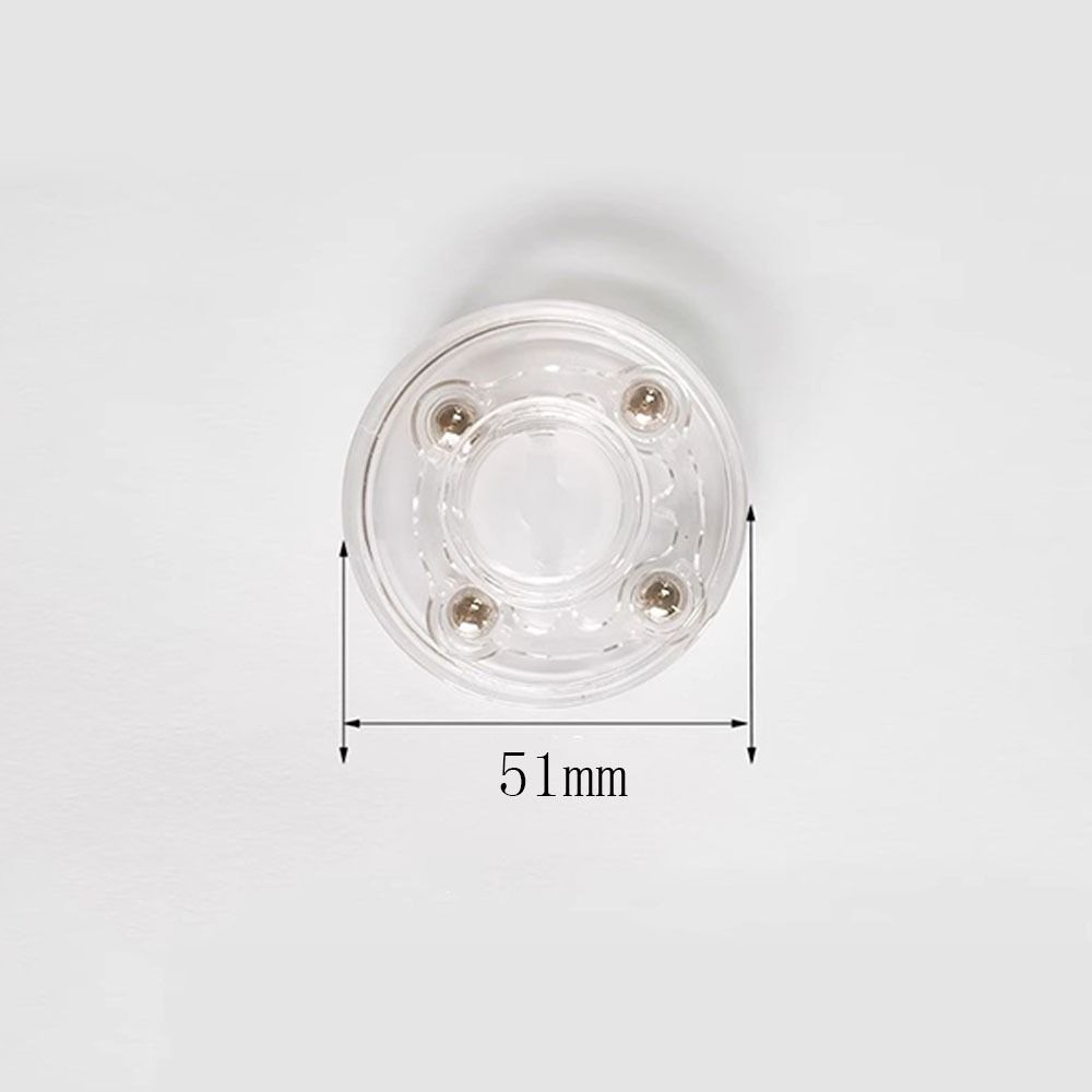 Swivel Plates 360-Degree Acrylic Turntable Round Transparent Rotating ...