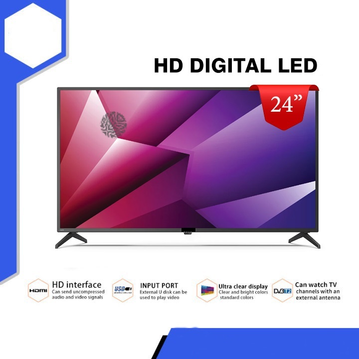 24 inch WIFI SMART Led tv with usb Hdmi Support 24 INCH SIMPLE LED ...