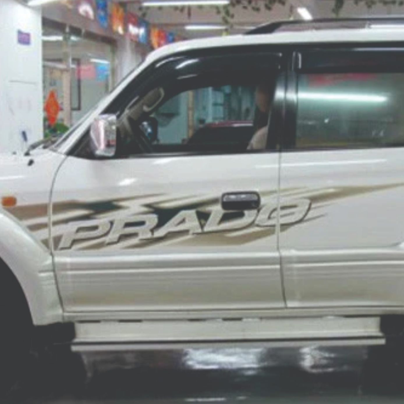 For Toyota Prado 98-03 side stickers V6 3400 body sticker(made in ...