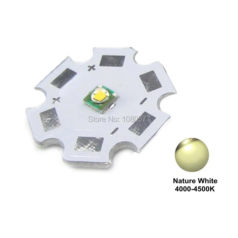 1w High Power LED 3v Light-with heatsink Emitting diode LEDs Chip SMD ...