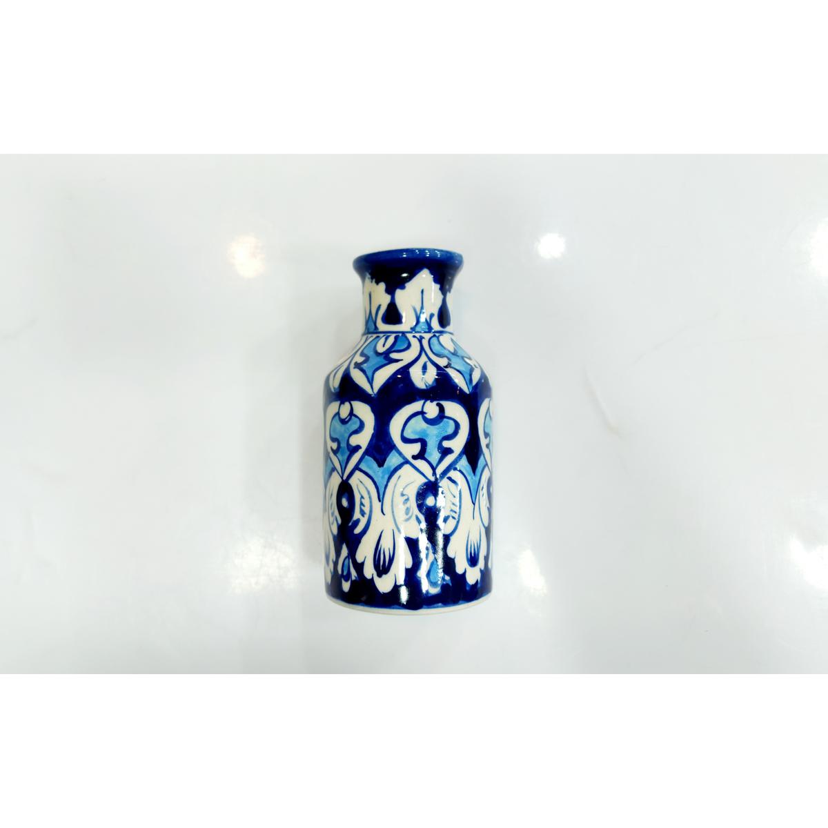 Flower Vase Multani Blue Pottery | Daraz.pk