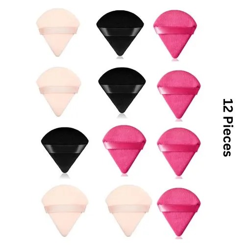 HYBOT Triangle Powder Puff. MakeUp Triangle Puffs. Best Triangle Makeup ...